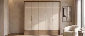 Šatní skříň P52A/LF - 232 × 226 × 60 cm