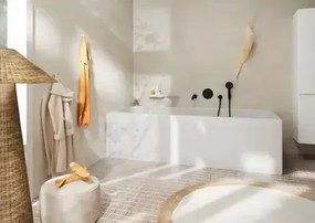 Hansgrohe Vanová vpusť matná černá / Vanová vpusť / připojení G 1/2" /