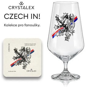 Crystalex sklenice na pivo Lev 540 ml 1KS