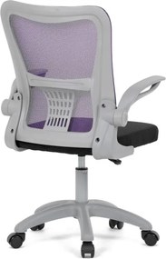 Dětská otočná židle fialová KA-K2008 PUR