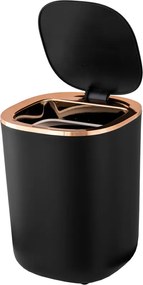 Gamma Gamma, automatický odpadkový koš 12L, černá-růžové zlato, GMA-KA-BK