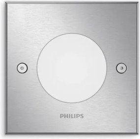 PH 17356/47/P0 LED Venkovní bodové pojezdové svítidlo Philips Crust 17356/47/P0 chromové 2700K - PHILIPS (915005395601)