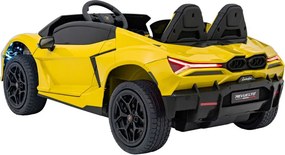 Elektrické autíčko Lamborghini Revuelto XL STRONG žluté