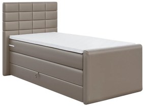 Laverto Boxspring postel Ava 2 s úložným prostorem, matrace, rošt a topper v ceně, 80 × 200 cm Úložný prostor: Bez úložného prostoru -200 Kč