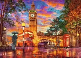 Ravensburger Západ slunce u Big Benu / 1000 dílků / od 14 let