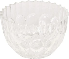 Skleněná dóza s víkem na cukrovinky – Ø 14*17 cm