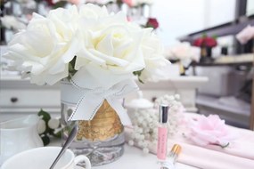 Côte Noire Luxury Grand Bouquet kytice 13 parfémovaných růží Champagne