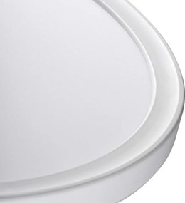 KANLUX KANLUX, AZPO stropní LED svítilna, průměr 290mm, 18,5W, 3000/4000/6000K, IP54, bílá, 31514