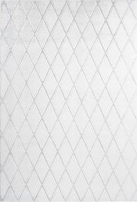 XXXLutz KOBEREC, 160/230 cm šedá, bílá - Online Only koberce & rohožky - 005937064403