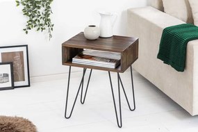 Designový odkládací stolek Arca Akácie 40cm