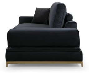Designová sedačka Dashania 320 cm černá