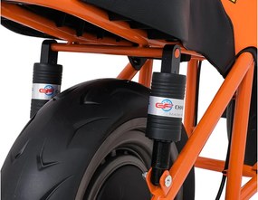 Ramiz Dětská motorka SUPERMOTO, oranžová