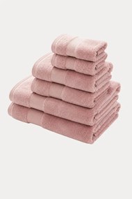 Výhodná sada ručníků a osušek DELUXE, 6 ks Starorůžová