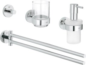 GROHE Sada doplňků do koupelny ESSENTIALS 4v1 (40846001)