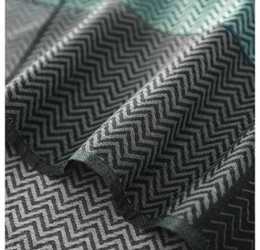 Kuchyňská utěrka 50x70 Pure tyrkysově šedá cikcak 9238/1 Zwoltex 23