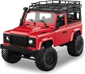 Rc auto d90 rock crawler defender 1:12 červený
