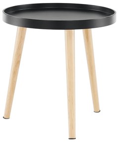 Vikio Příruční stolek, černá/přírodní, SANSE TYP 2