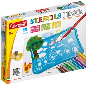 Stencils Design - šablony na kreslení - farma