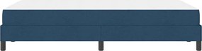 Postel s boxspringem Modrá 120 x 190 cm textil 3398478