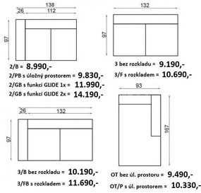 Sedací souprava VENNTO program