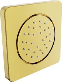 Mexen boční podomítková tryska, zlatá - 79366-50