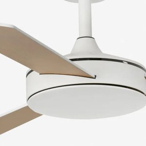 FARO 33603DCWT- Stropní ventilátor MINI MALLORCA S hnědá/bílá pr. 106 cm WT + DO