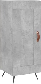 Skříň highboard betonově šedá 34,5x34x180 cm kompozitní dřevo 3199085