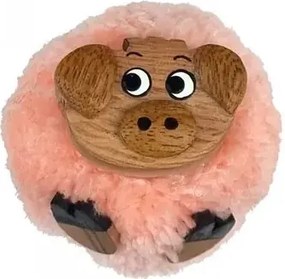 2Kids Toys Dřevěná magnetka velká pompon Prase