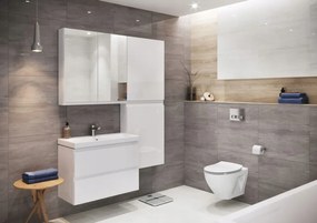 Cersanit Moduo, závěsná skříňka pod umyvadlo 50cm, bílá, S929-012