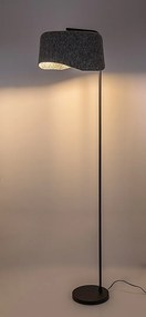 Rabalux Šedá stojací lampa Farelia pro žárovku E27 74019