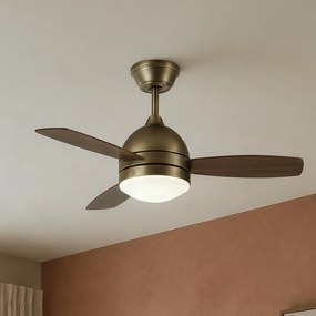 Stropní ventilátor bronzový 96 cm s dálkovým ovládáním - Rotar