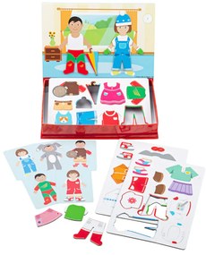 Bigjigs Toys Magnetické oblékací puzzle Šaty