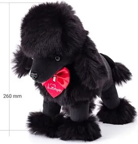 Lumpin černý Pudlík Charlie 25 cm / od 0 let