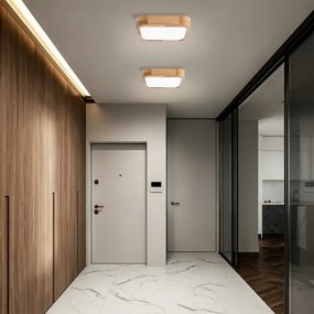 BRILAGI - LED Stropní sv. WOODLINE SQUARE LED/32W/230V 3000/4000/6000K dub 30x30