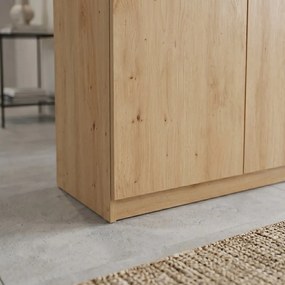 TPS Šatní skříň SD-90 cm - Dub artisan
