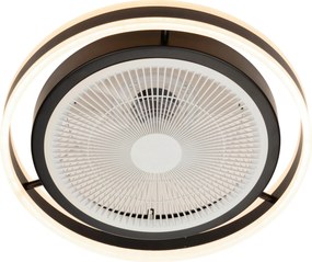 XXXLutz STROPNÍ VENTILÁTOR, 49,5/16,8 cm Mican - Stropní svítidla - 0040070015