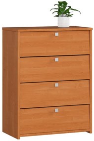 4 křídlový botník 60 cm, olcha