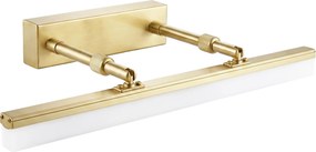 Toolight Rea, Koupelnové nástěnné LED svítidlo APP1875-1W 40cm BRUSH GOLD, OSW-66030