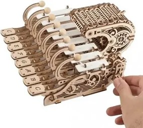 Ugears 3D dřevěné mechanické puzzle Programovatelná celesta / od 14 le