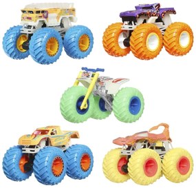 Hot Wheels Monster Trucks svítící ve tmě asst JFX08 (1 ks)