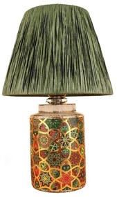 Zelená stolní lampa (výška 38 cm) Alev – Opviq lights
