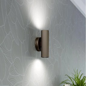 Eglo 902036 - Nástěnné svítidlo PORTILLO 2xGU10/5W/230V hnědá