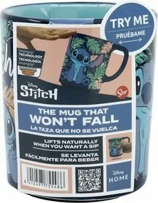 STOR Hrneček keramický s protiskluzovým dnem 295 ml Stitch