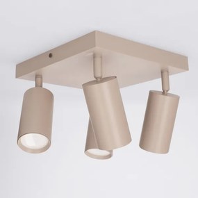 BRILAGI - Bodové svítidlo SELE SQUARE 4xGU10/30W/230V béžová