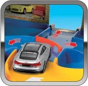 Bburago STREET FIRE Garáž s autoservisem + autíčko 1:43 / od 3 let
