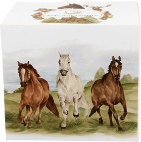 Porcelánový hrnek Horses 400 ml
