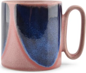 Modrý/růžový kameninový hrnek 390 ml Paint – Salt&amp;Pepper