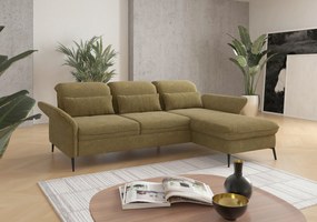 XXXLutz ROHOVÁ SEDAČKA, textil, olivově zelená Sit & More - Sedací soupravy - 000144011855