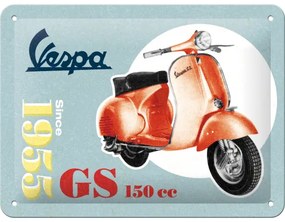 Postershop Plechová cedule: Vespa Since 1955 - 15x20 cm