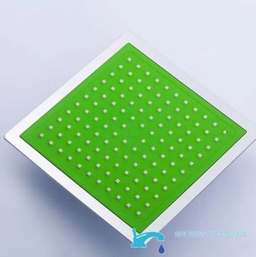 Podomítkový sprchový panel EYN PT86722 v zeleném provedení